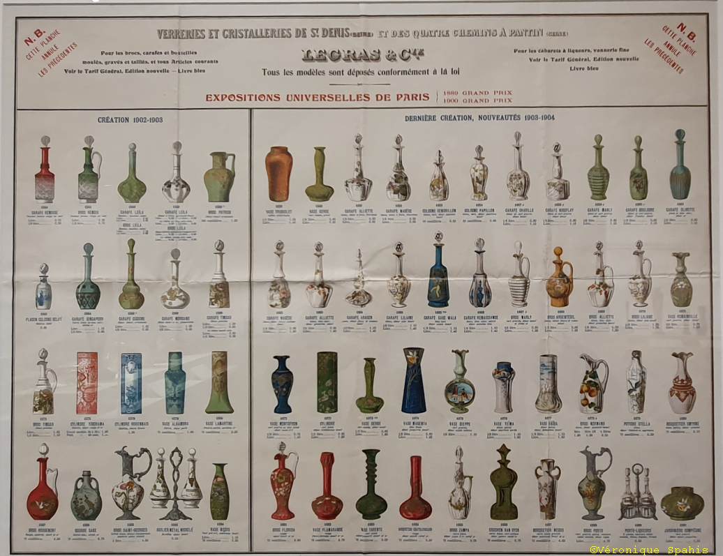 Verreries Legras, La Donation Vitrat, au musée du Verre François ...
